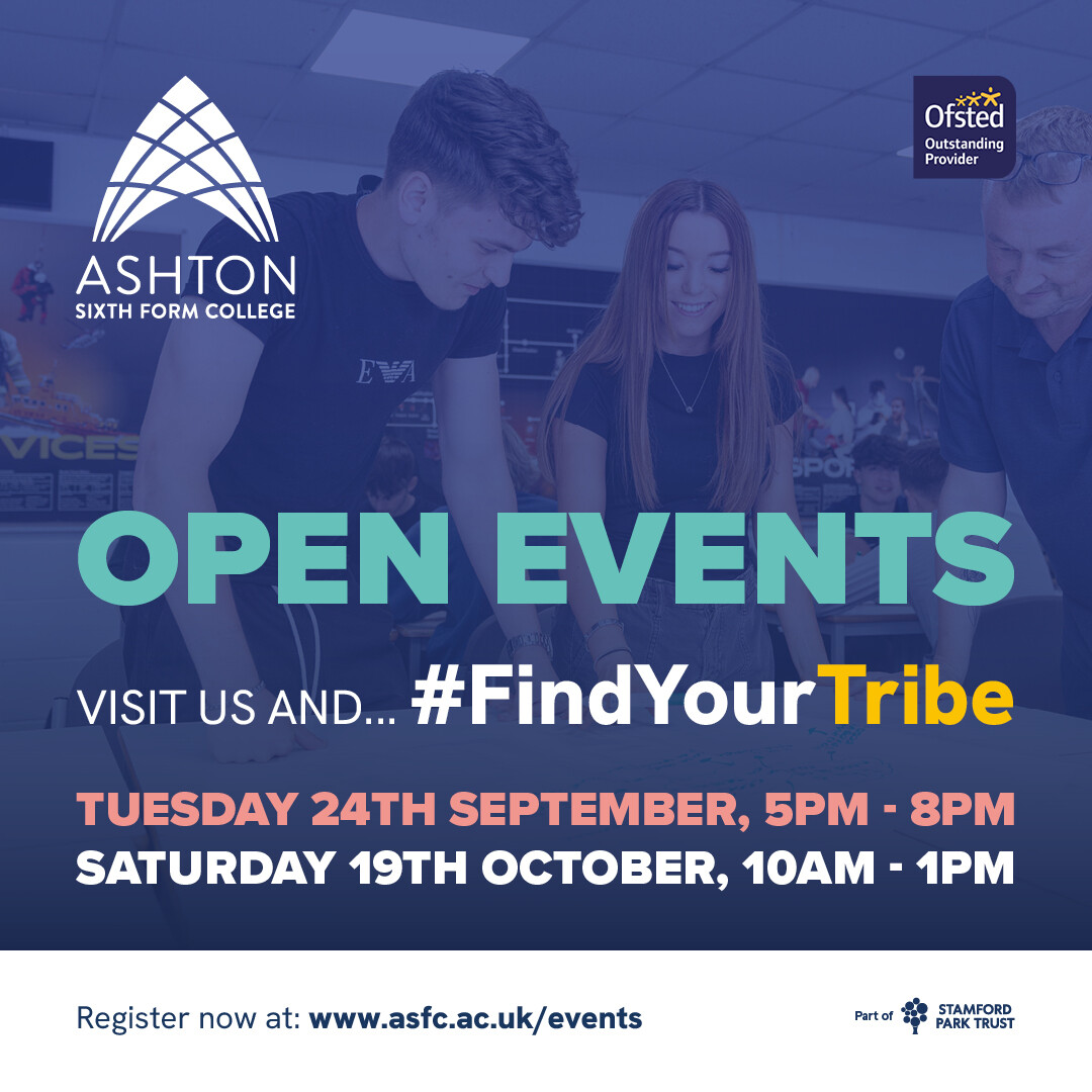 Search Results - Ashton Sixth Form College - Transforming Lives Through ...